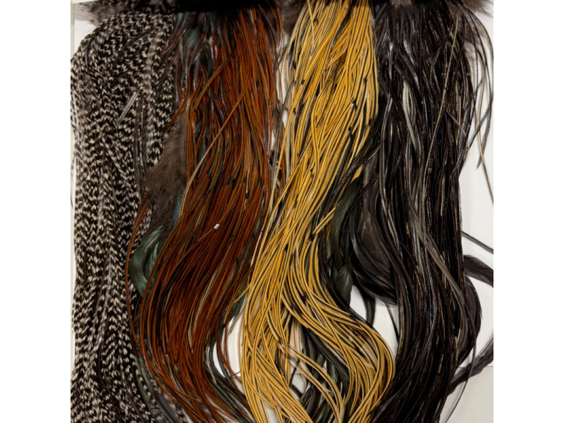 Whiting Introd. Hackle Pack (4 Half Saddles) Typ 4